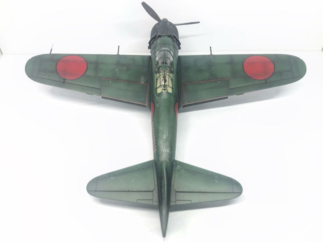 【海賊プラモデル屋完成品】 1:48 撃墜王の岩本徹三乗機