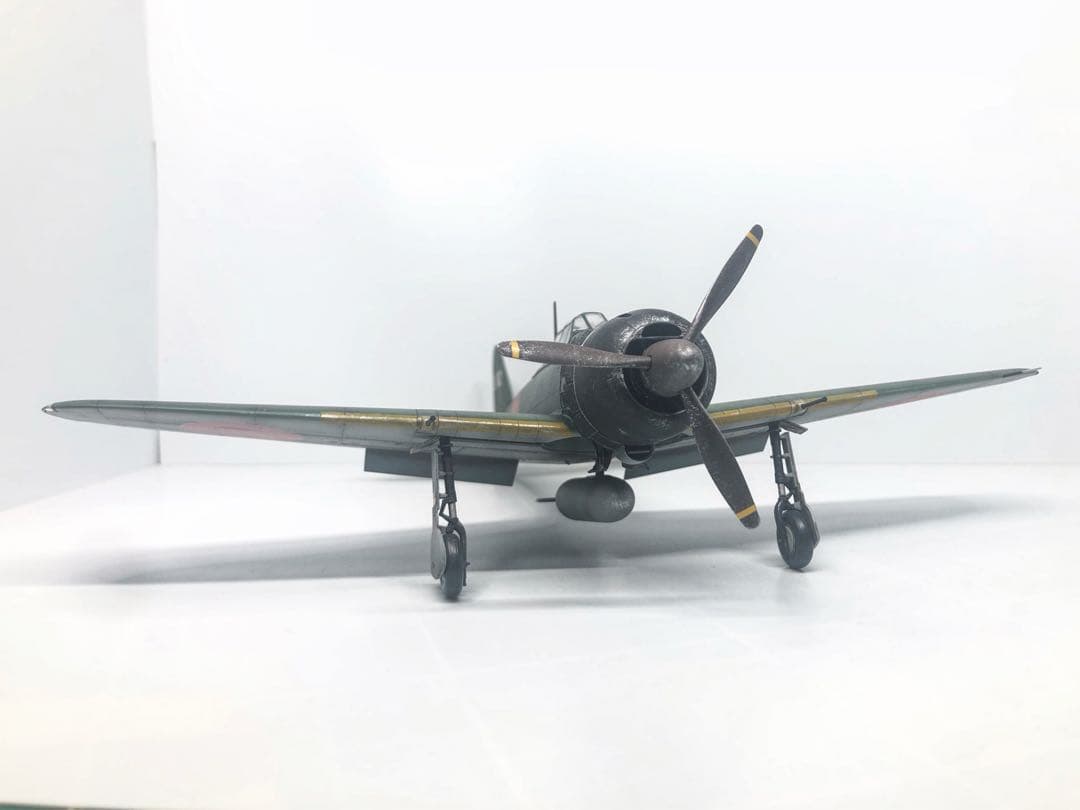 【海賊プラモデル屋完成品】 1:48 撃墜王の岩本徹三乗機