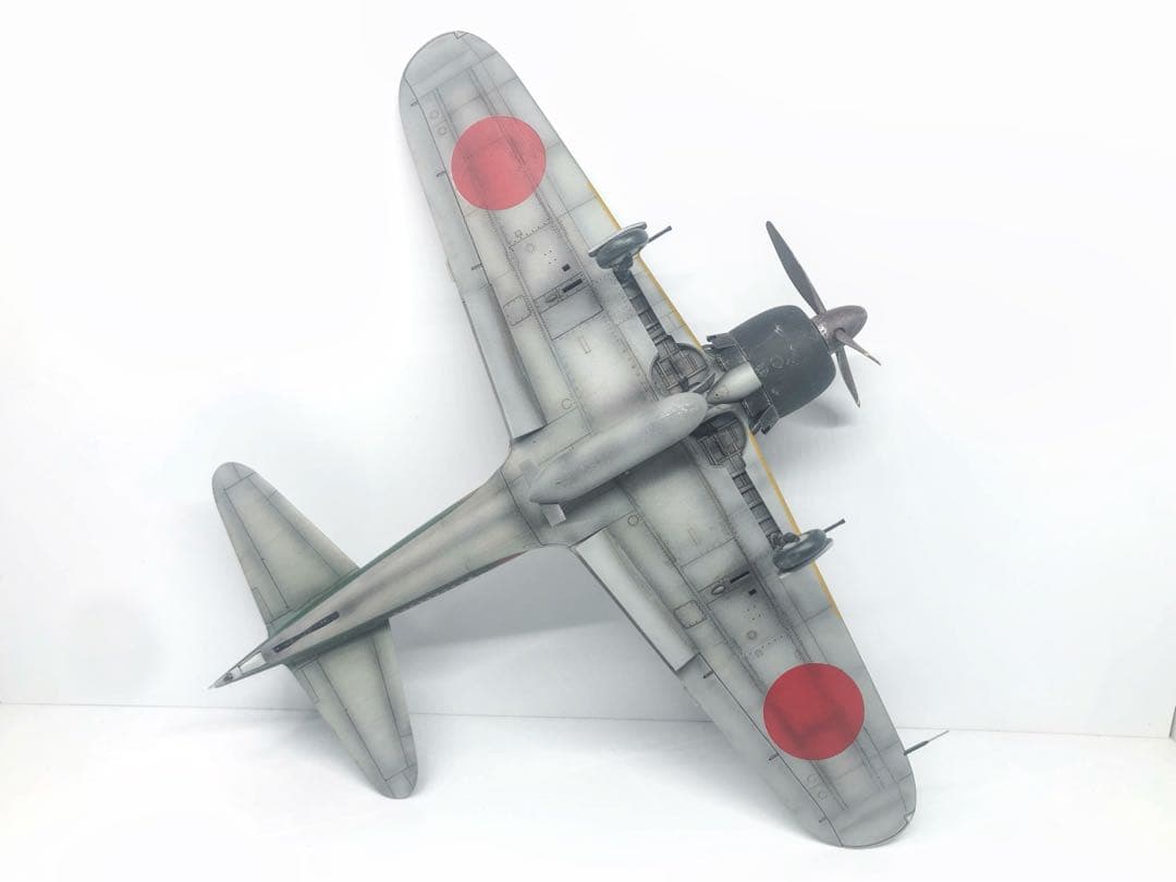 【海賊プラモデル屋完成品】 1:48 撃墜王の岩本徹三乗機