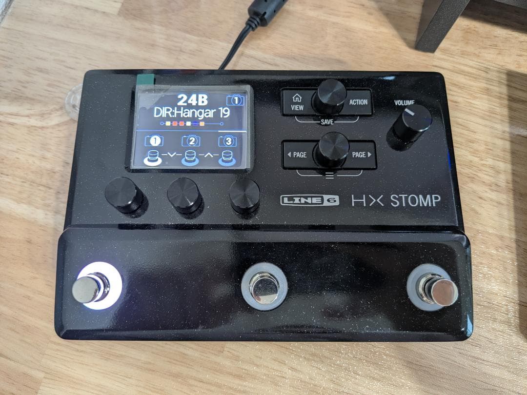 Line 6 hx stomp 箱アダプターUSB2.0ケーブルあり