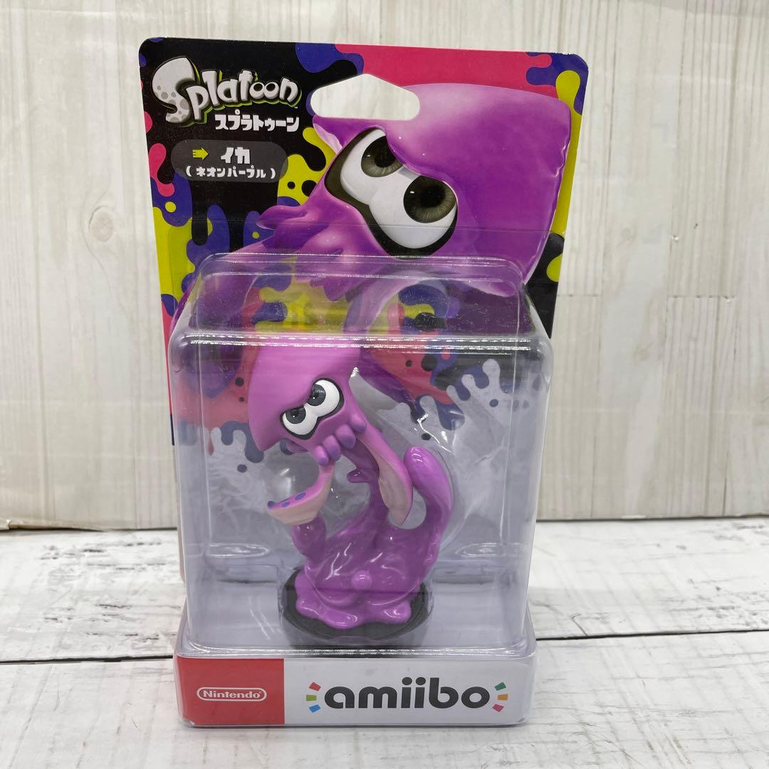 新品未開封 amiibo スプラトゥーン まとめ売り イカ アオリ ヒメ イイダ