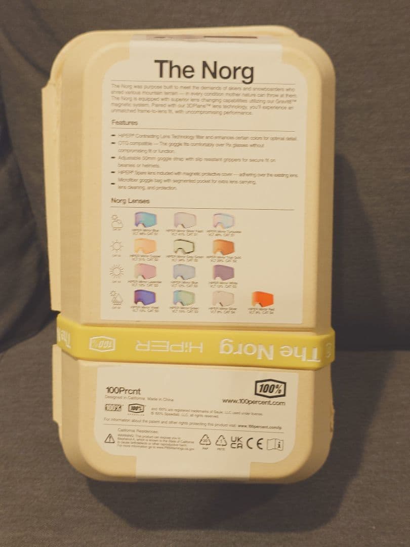 100% ワンハンドレッド NORG ゴーグル エンジ ミラー