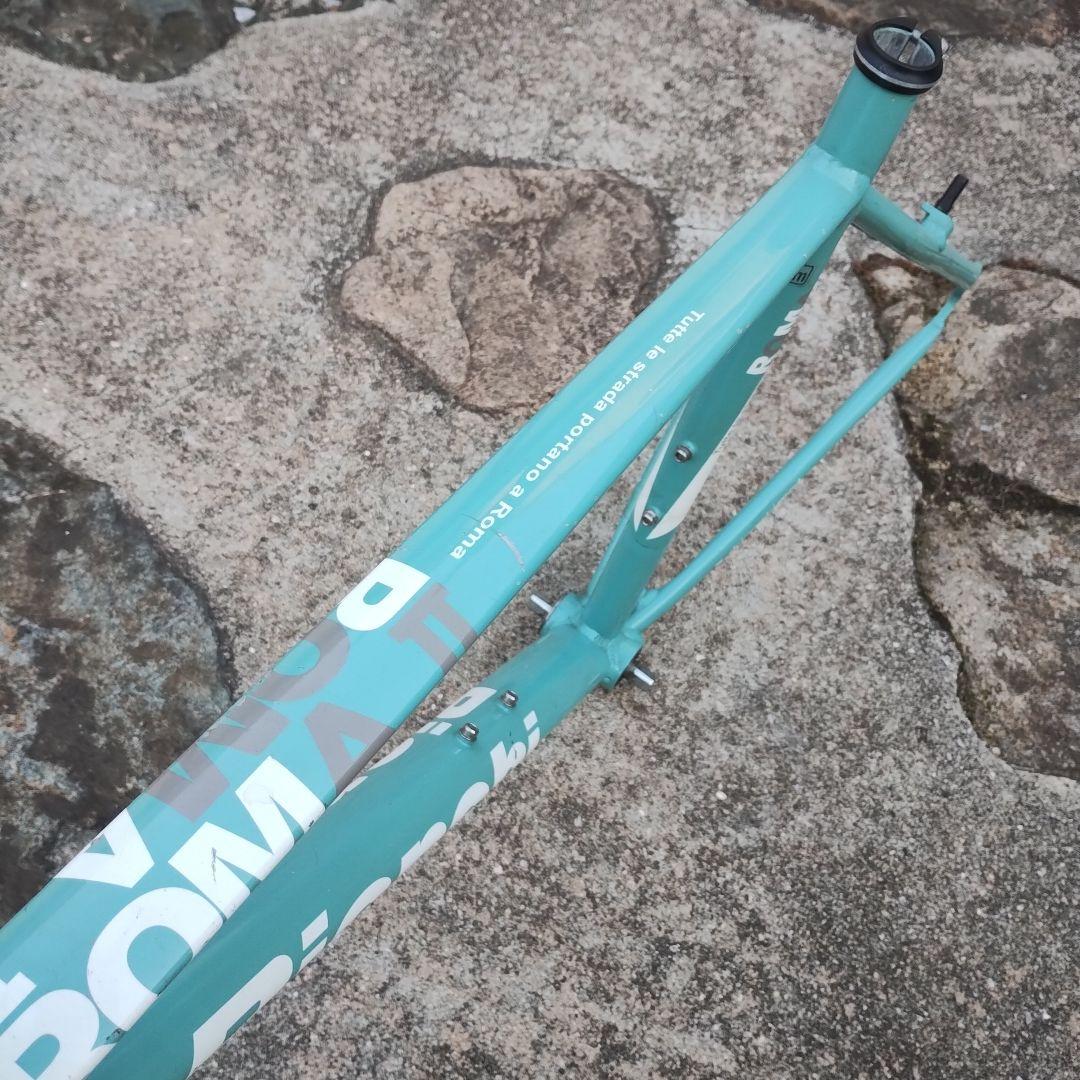 Bianchi ROMA II フレーム チェレステ ビアンキ カスタムベース