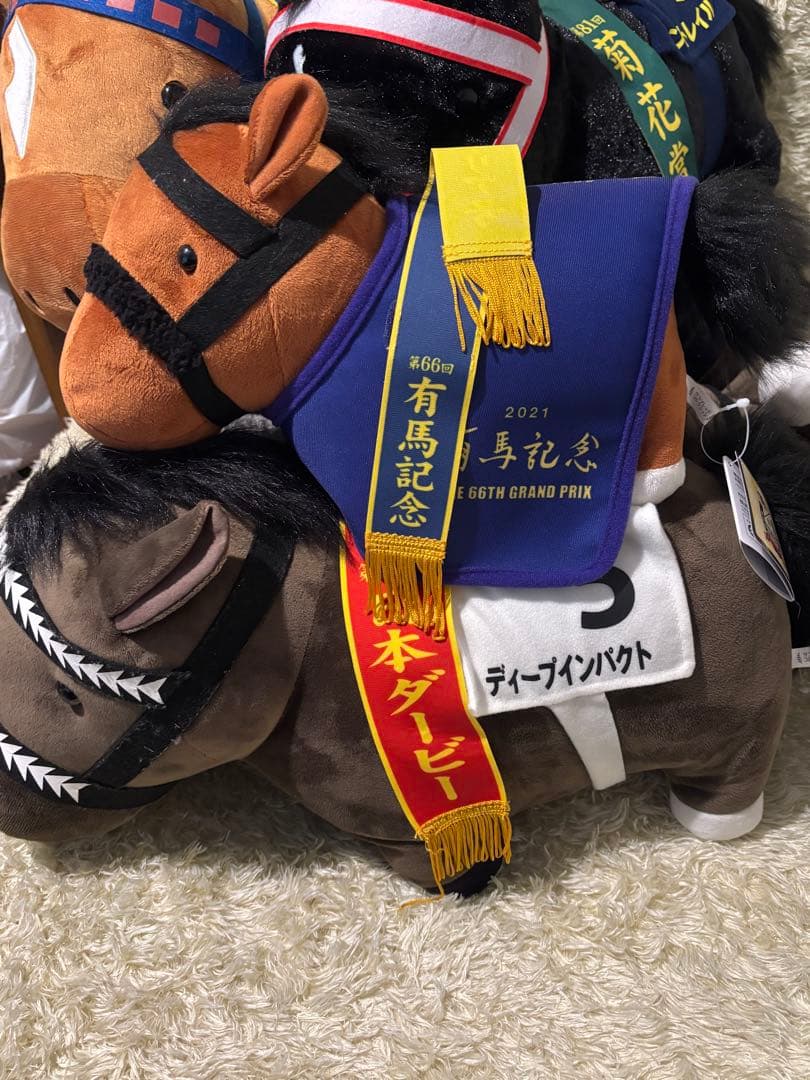 サラブレッドコレクション　競馬 ぬいぐるみ馬 まとめ売り