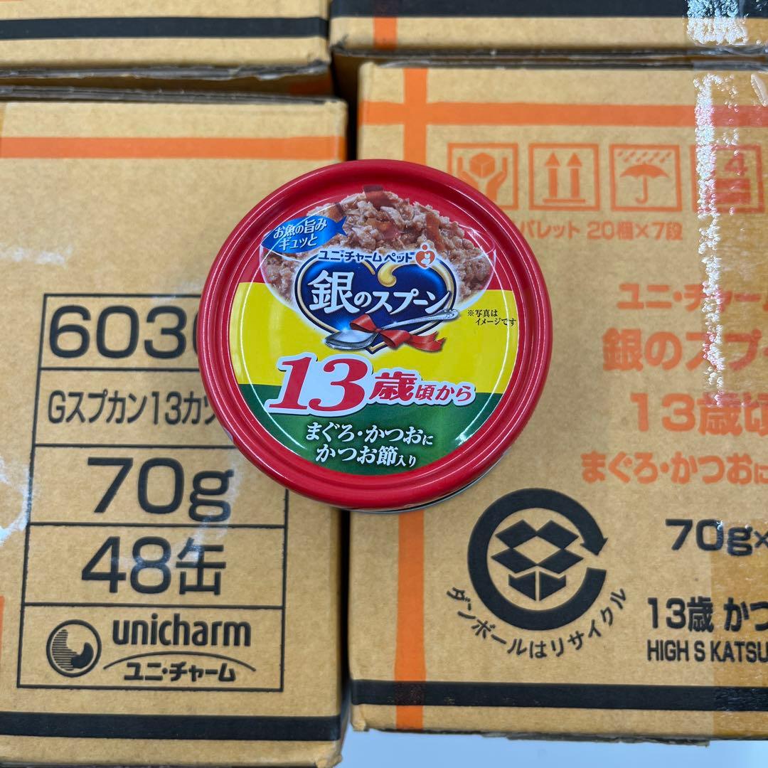 銀のスプーン 13歳から 70g 48缶入×4ケース