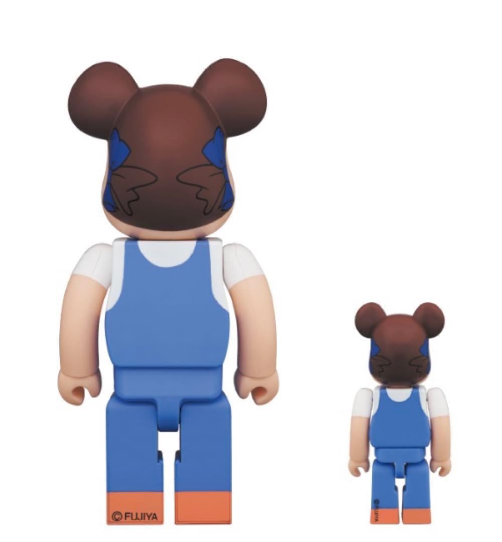 BE@RBRICK ペコちゃん overalls 100％ & 400