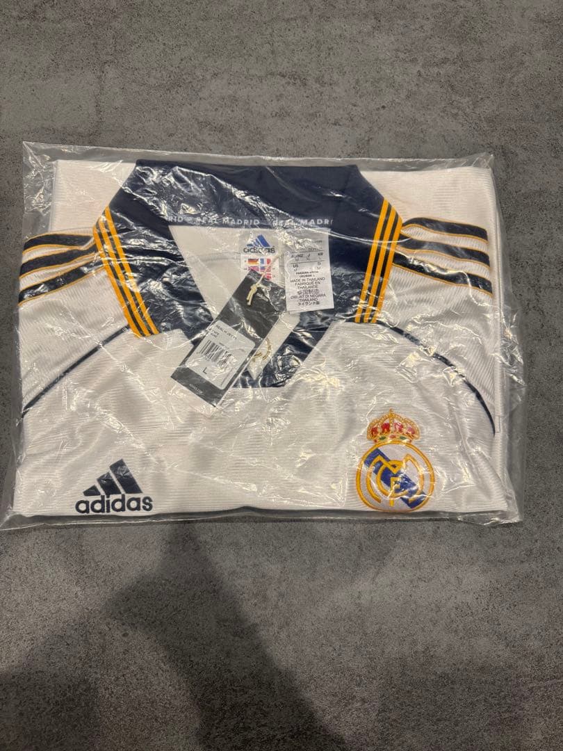 Real Madrid 復刻ユニホームXLサイズ 新品