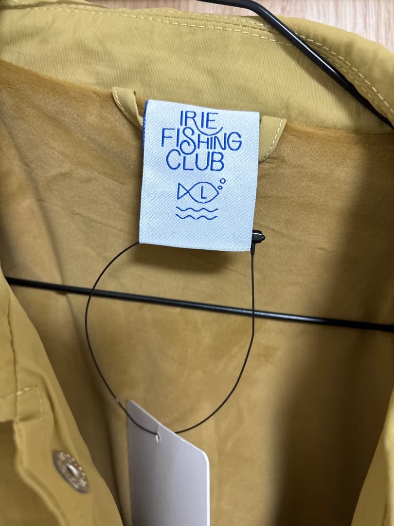 新品　Irie Fishing Club フィッシング　ジャケット ベージュ