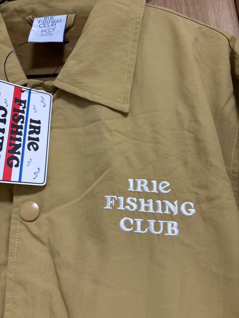 新品　Irie Fishing Club フィッシング　ジャケット ベージュ