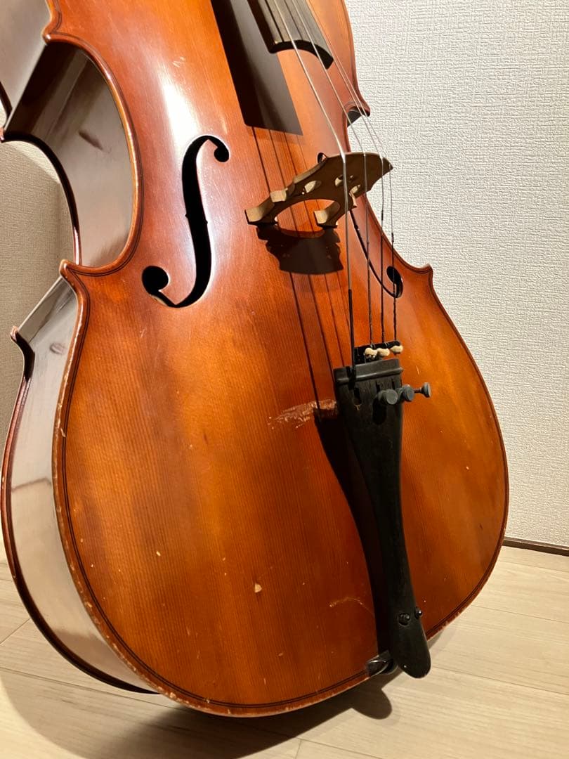 スズキ　チェロcello No72 4/4 1980年製造　もうすぐモダンチェロ