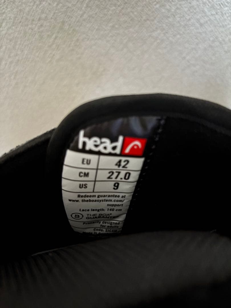 【未使用】 HEAD スノーボードブーツ 27cm