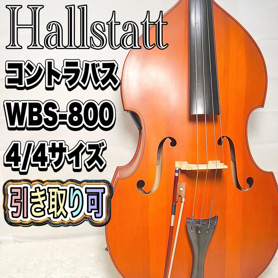 【良品】Hallstatt ハルシュタット コントラバス 4/4 WBS-800