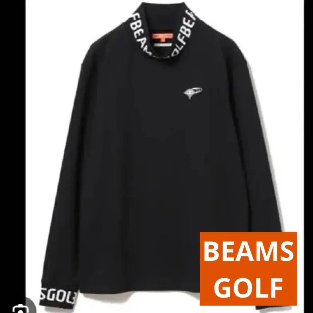 美品　BEAMS GOLF ORANGE LABEL モックタートルネック S
