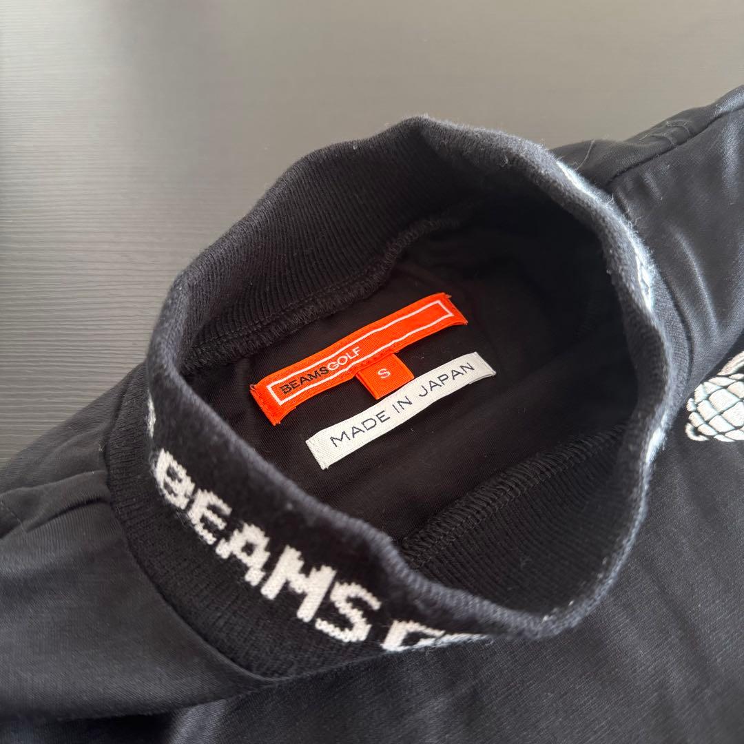 美品　BEAMS GOLF ORANGE LABEL モックタートルネック S