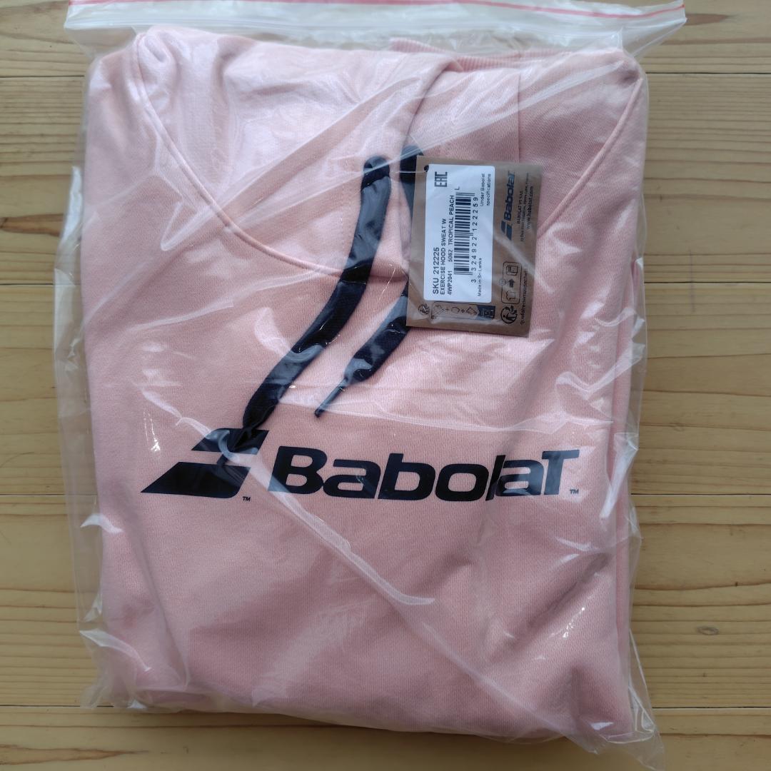 BABOLAT（バボラ） エクササイズ フード パーカー レディース（L）
