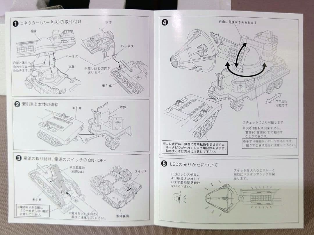 ゴジラ　70式メーサー殺獣光線車　新世紀合金　ミラクルハウス　アオシマ文化教材