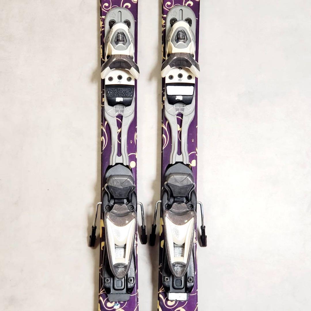 【スキー4点セット】ROSSIGNOL 154cm SALOMON 23cm