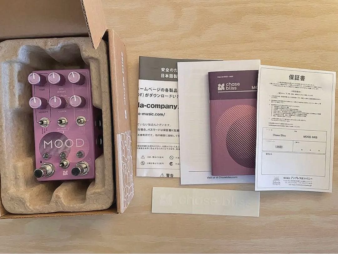 美品｜Chase Bliss Audio MOOD MKII｜保証付・付属品完備