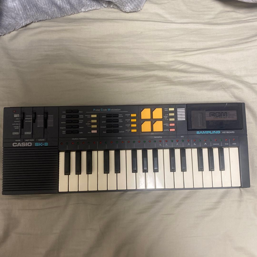 CASIO SK-8 サンプリングキーボード 名機 動作良好