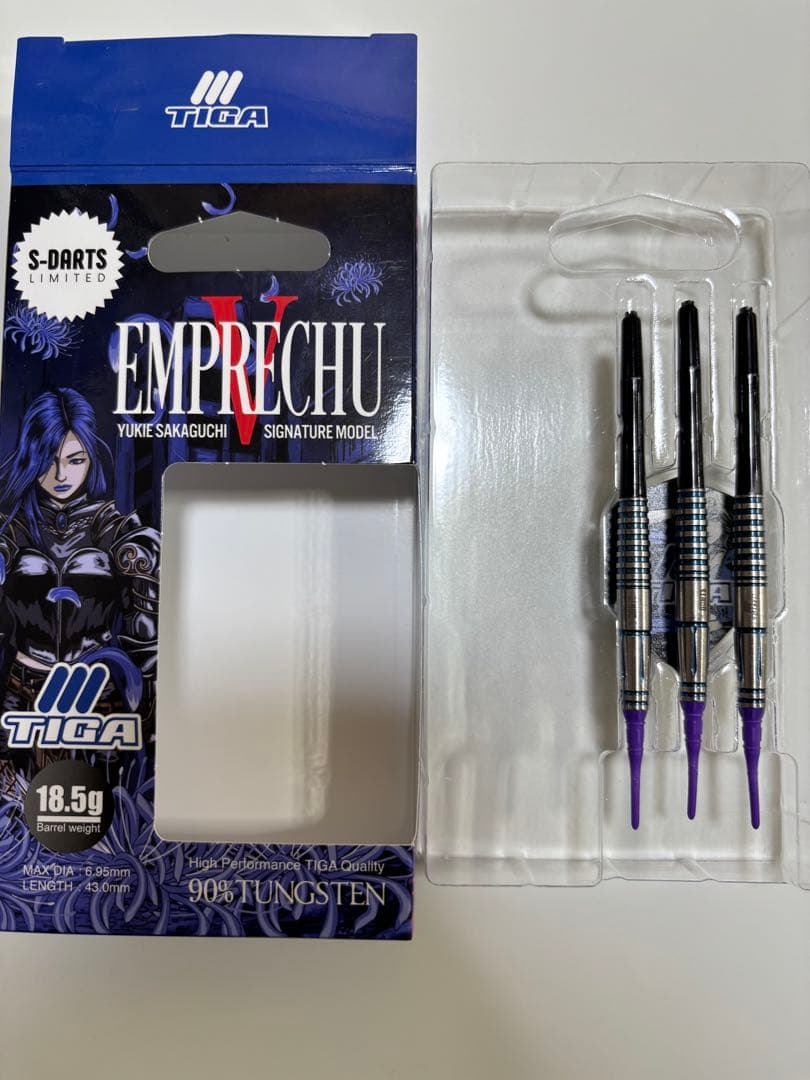 ダーツ TIGA EMPTECHUV S-DARTS LIMITED