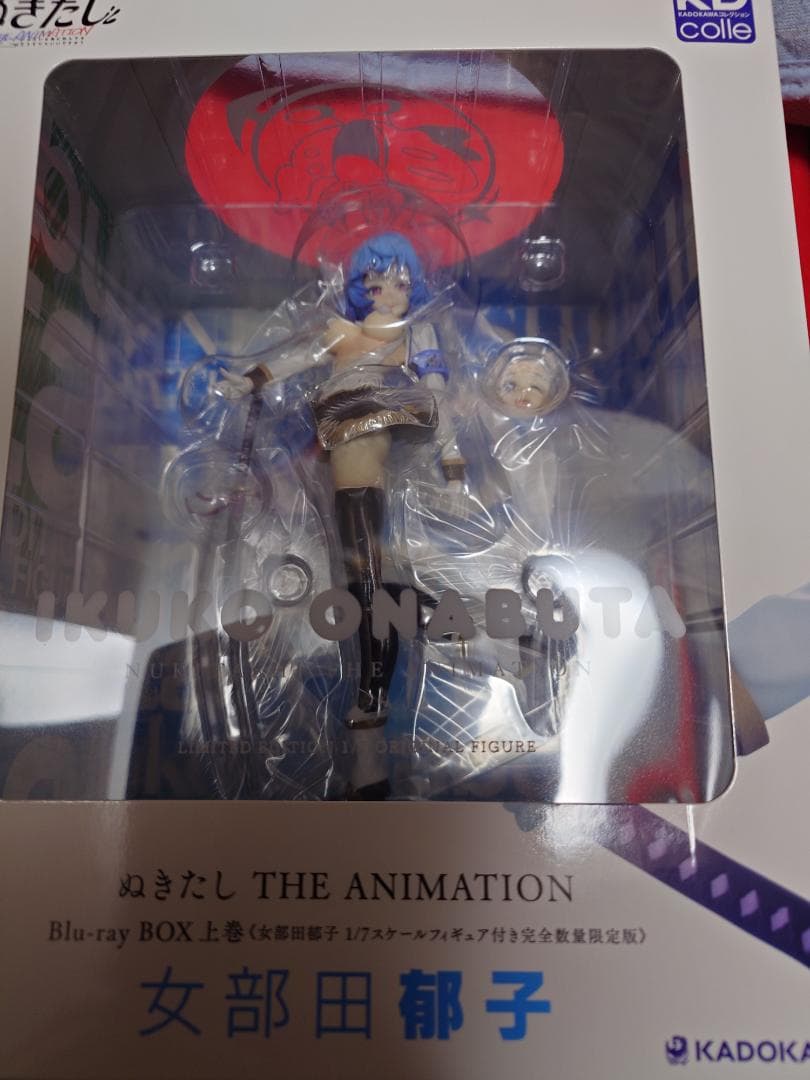 ぬきたし THE ANIMATION　女部田郁子　1/7スケールフィギュア　新品