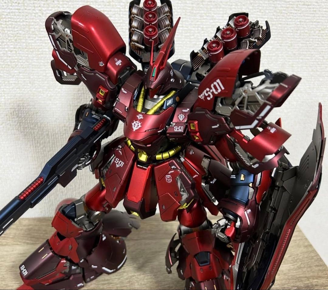 h*o様 MG サザビーver.ka 塗装済み完成品　ガンプラ　逆襲のシャア