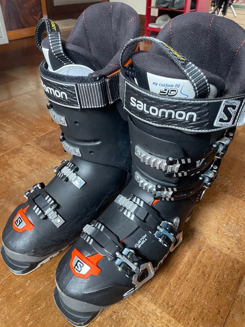 Salomon X Pro 90 スキー ブーツ L ブラック/オレンジ