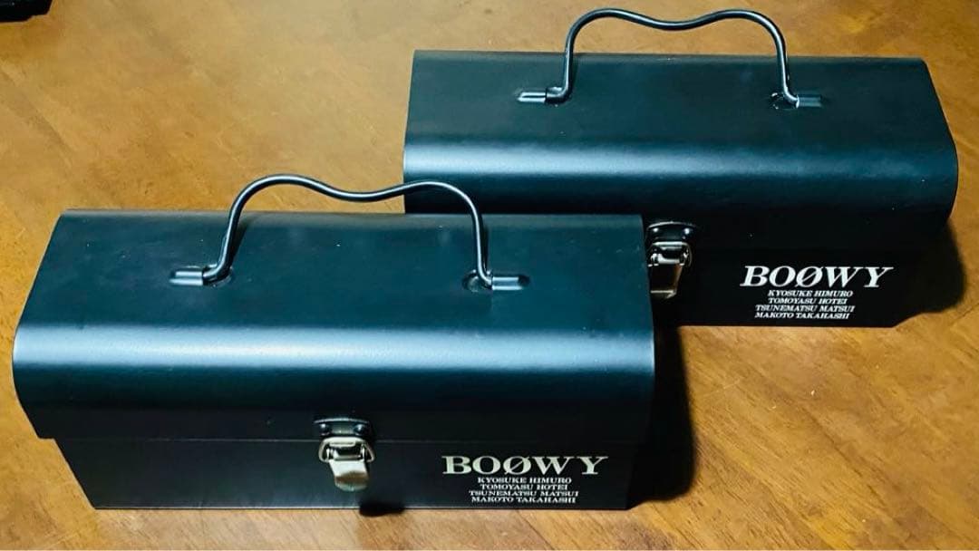 BOØWY BOOWY 激レア　缶ケース　LASTGIGS 氷室京介 布袋寅泰