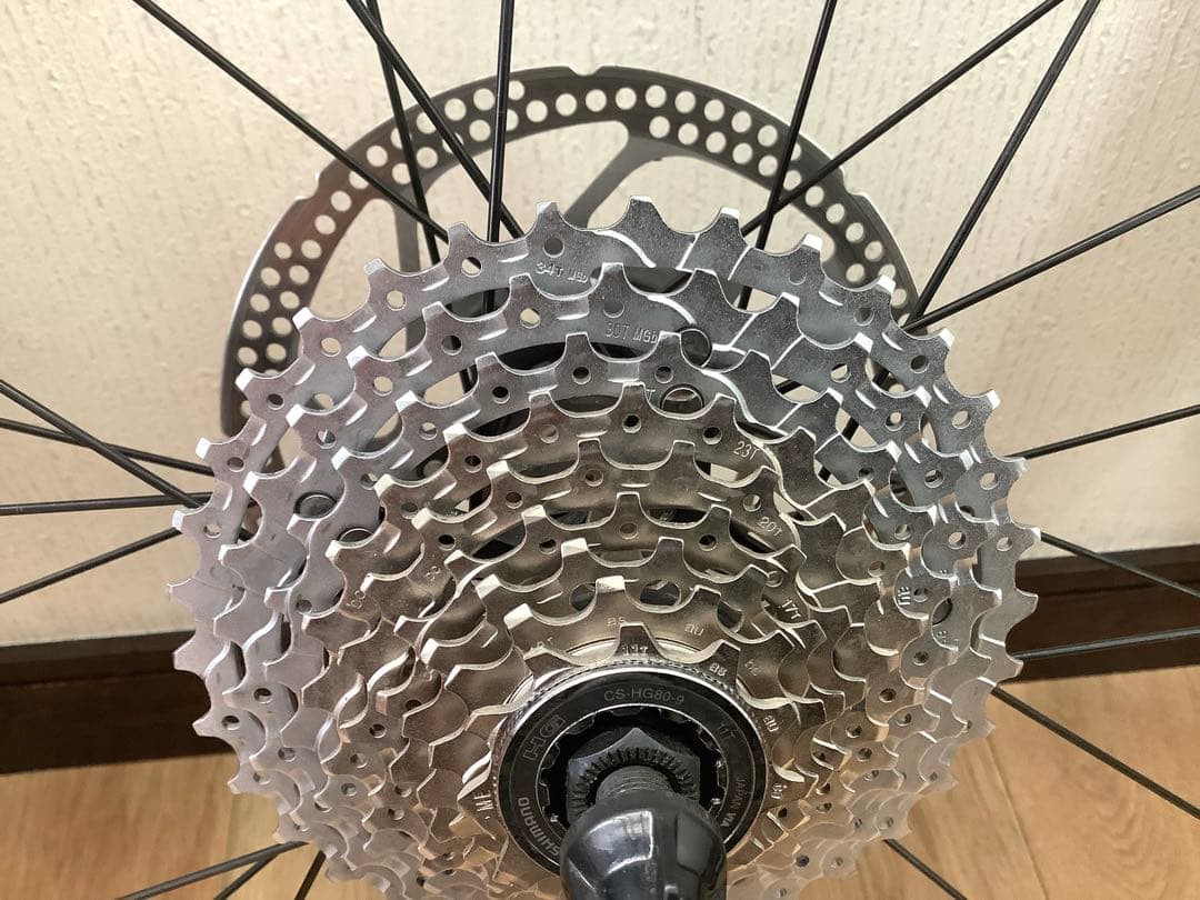 SHIMANO 26 インチ MTBホイールセット
