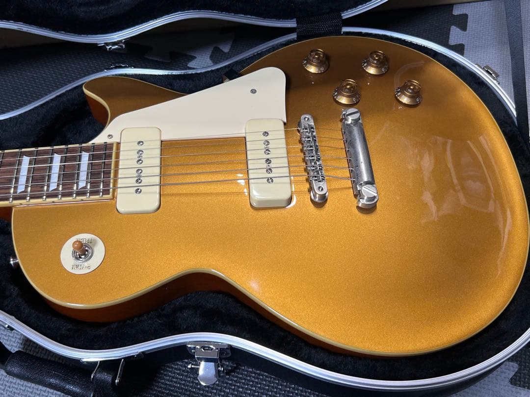 EDWARDS P-90 レスポール 56年 ゴールドトップ 日本製パーツ