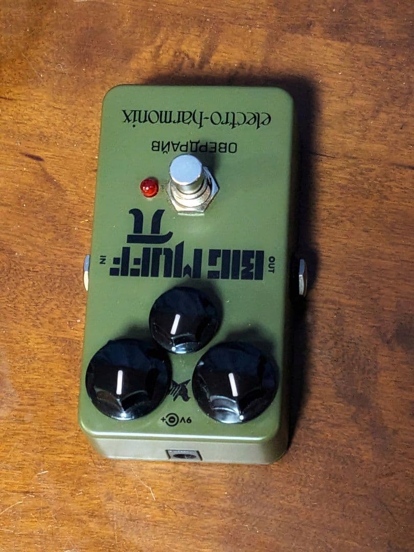 EHX BIG MUFF π Green Russian 美品オーバードライブ