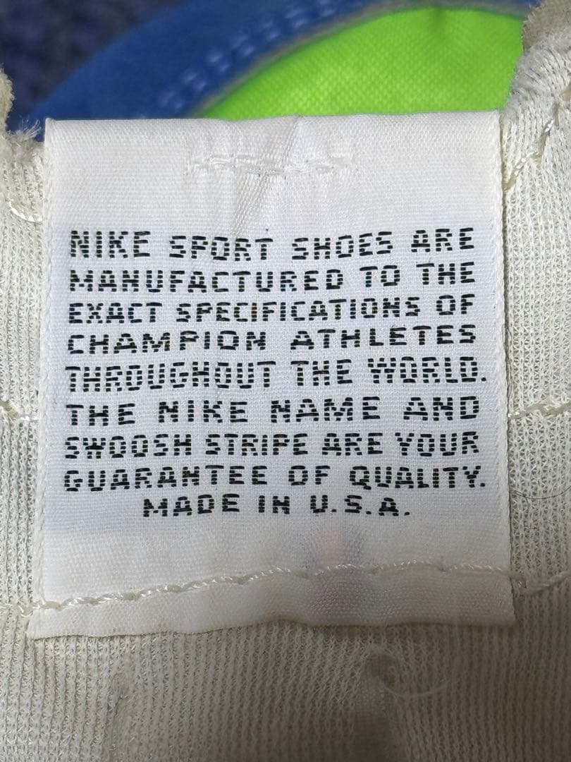 NIKE 陸上競技スパイク 中・長距離用 アメリカ製 25.5cm