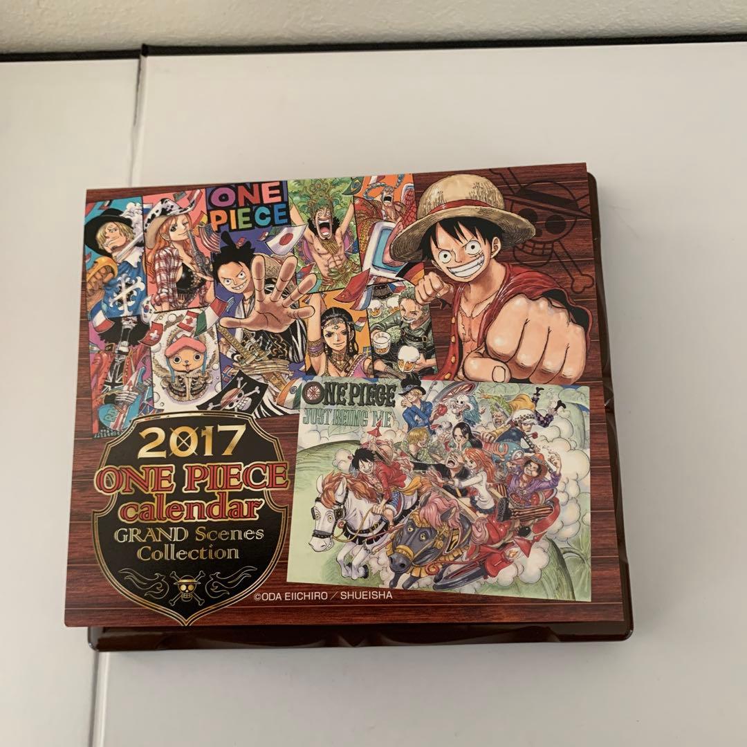 ONE PIECE』コミックカレンダー 2017 　　日めくりカレンダー　開封品