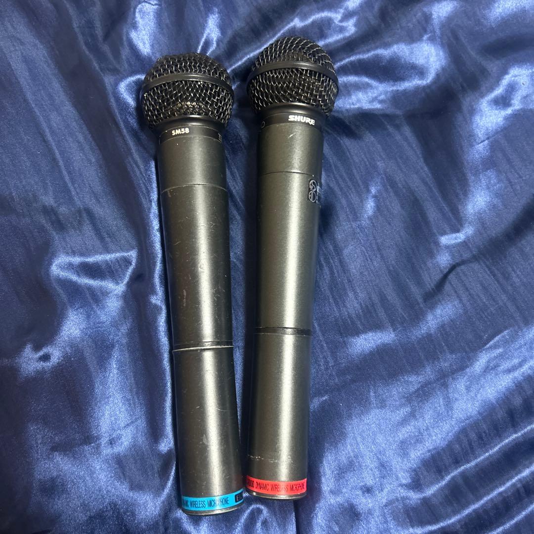 SHURE SM58 ダイナミックマイク 2本セット