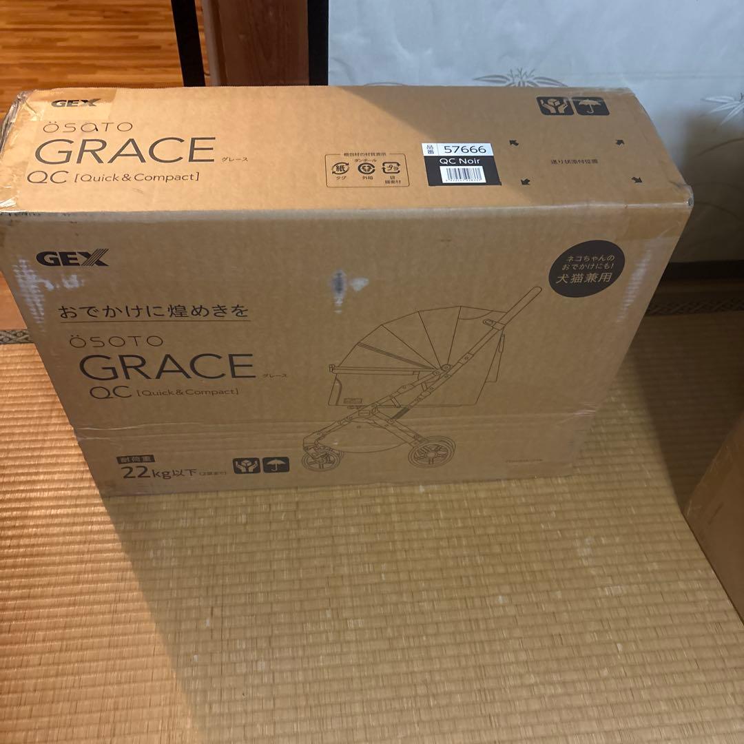 開封済み未使用品　GEX ペットカート OSOTO GRACE QC
