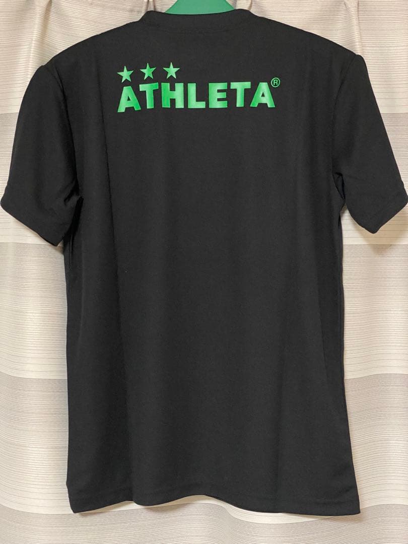 東京ヴェルディ×ATHLETA　アスレタ選手着用移動着Tシャツ　Lサイズ