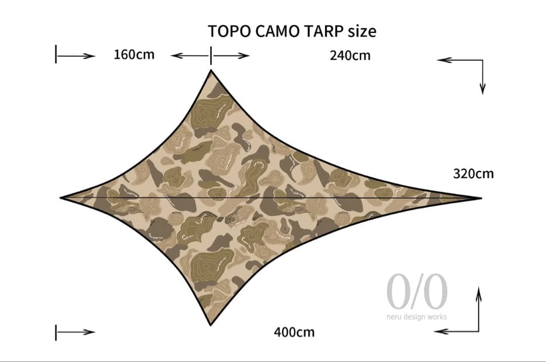 nerudesignworks Lightrock 2p タープセット販売