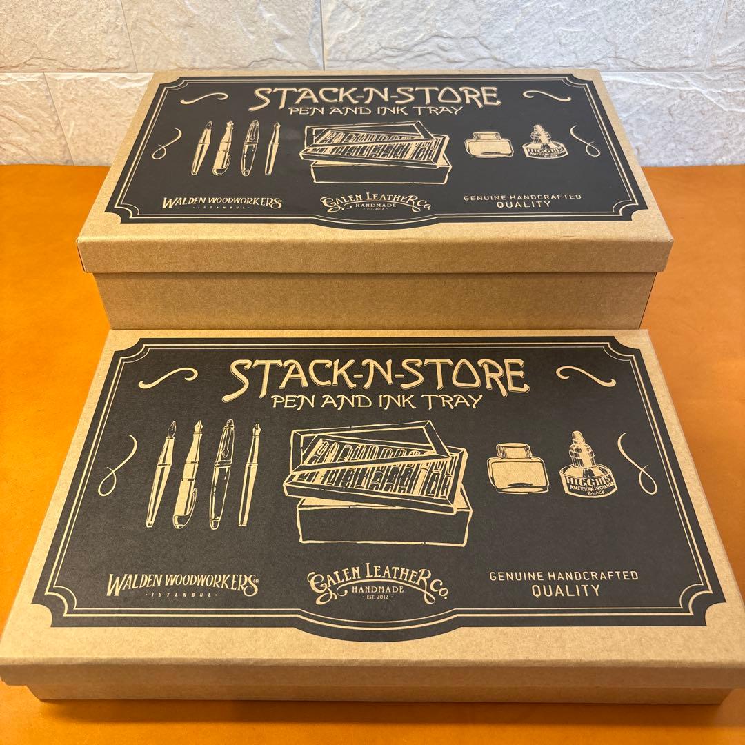 筆記具 STACK & STORE WOOD PEN TRAY WOOD LID