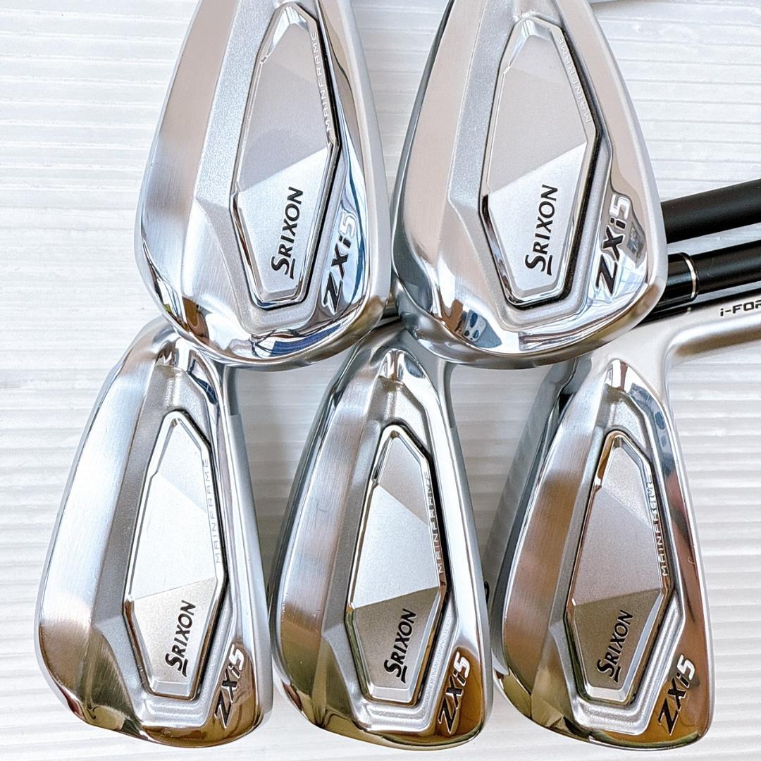 SRIXON　ZXi5　アイアンセット　5本　TRAVIL75(R)／スリクソン