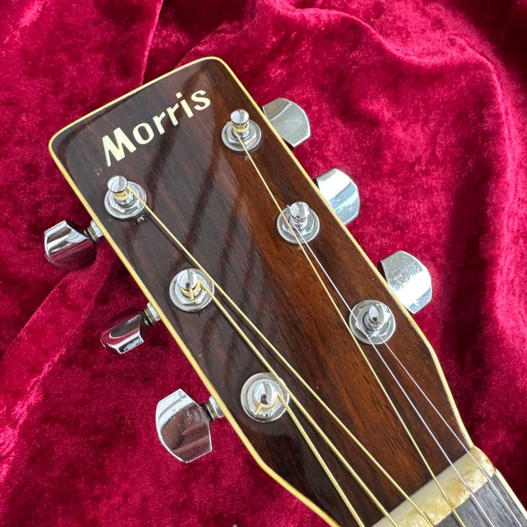 メンテ済 MORRIS W-30 70年代製 アコースティックギター モーリス