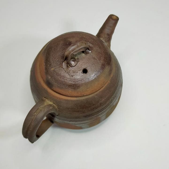 片岡ニ光　常滑焼　急須　茶道器　年代物