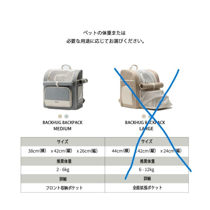 MILLIONG Backhug Backpack Mサイズ サンド