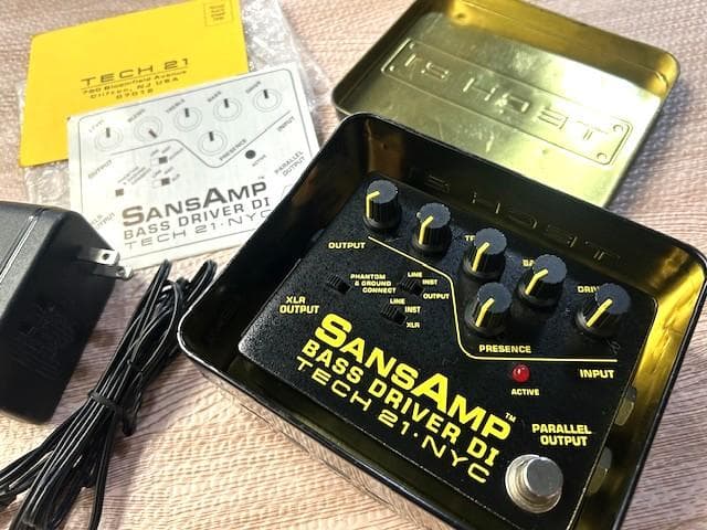 SansAmp BASS D DI サンズアンプ　tech21