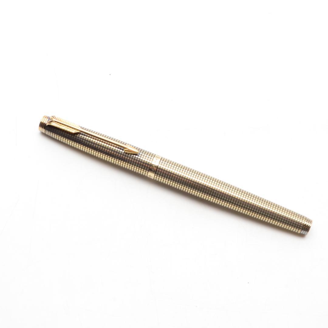 PARKER　パーカー　万年筆　75　シズレ　14K　ゴールド　ケース付き