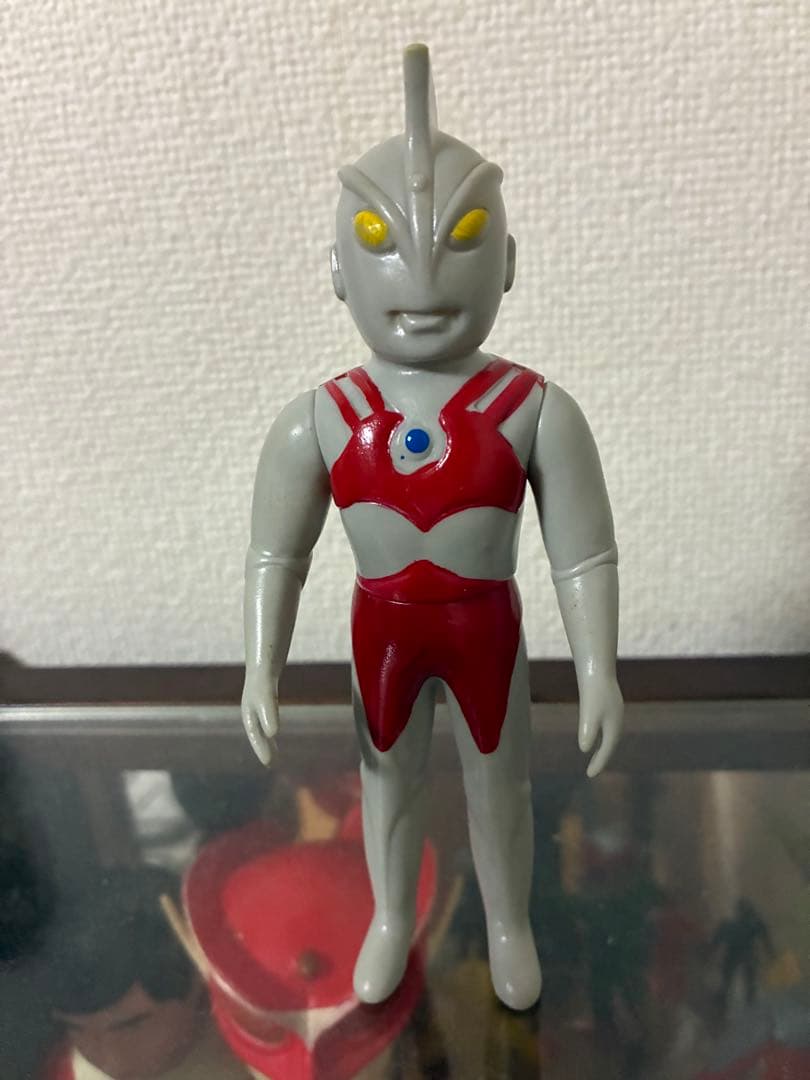 当時物　無版権　パチ　ウルトラマンエース　ソフビ