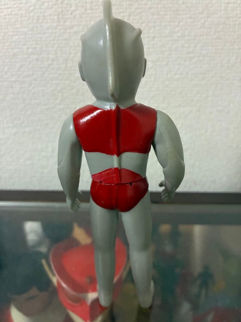 当時物　無版権　パチ　ウルトラマンエース　ソフビ