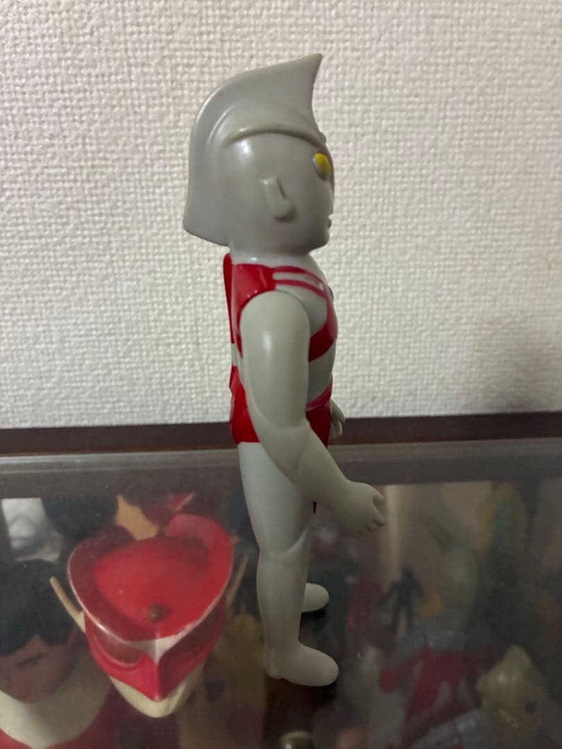 当時物　無版権　パチ　ウルトラマンエース　ソフビ