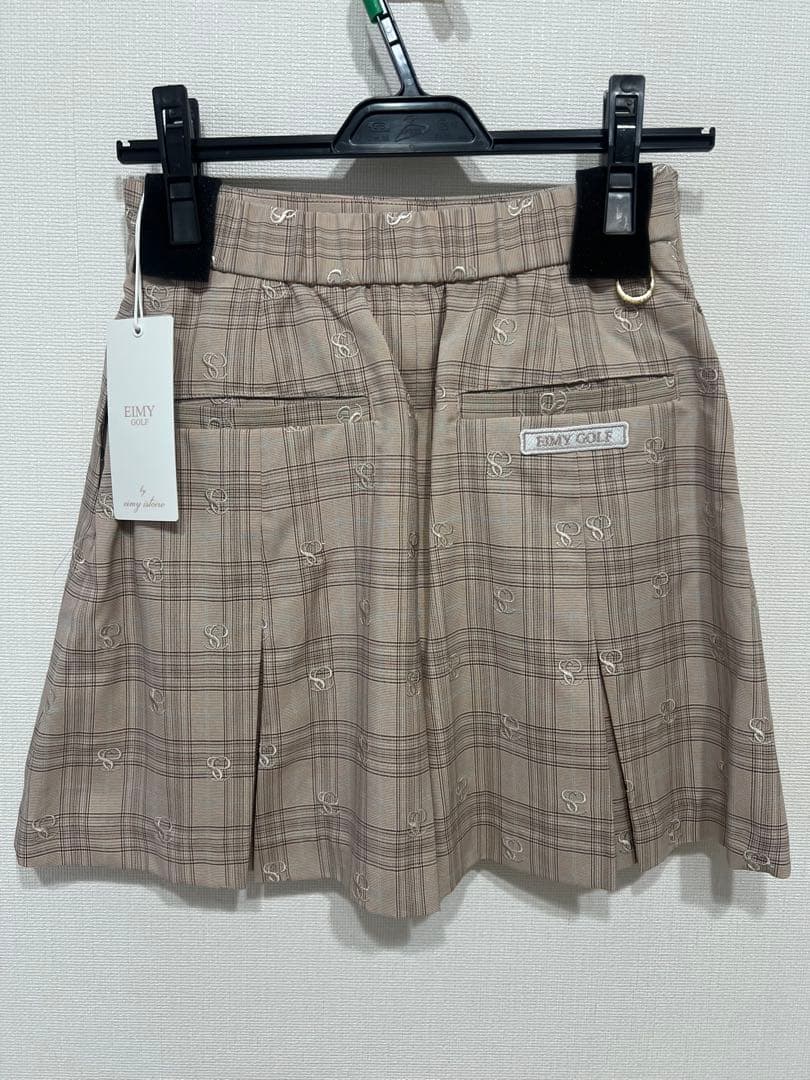 【eimy golf】新品✨チェックミニスカート