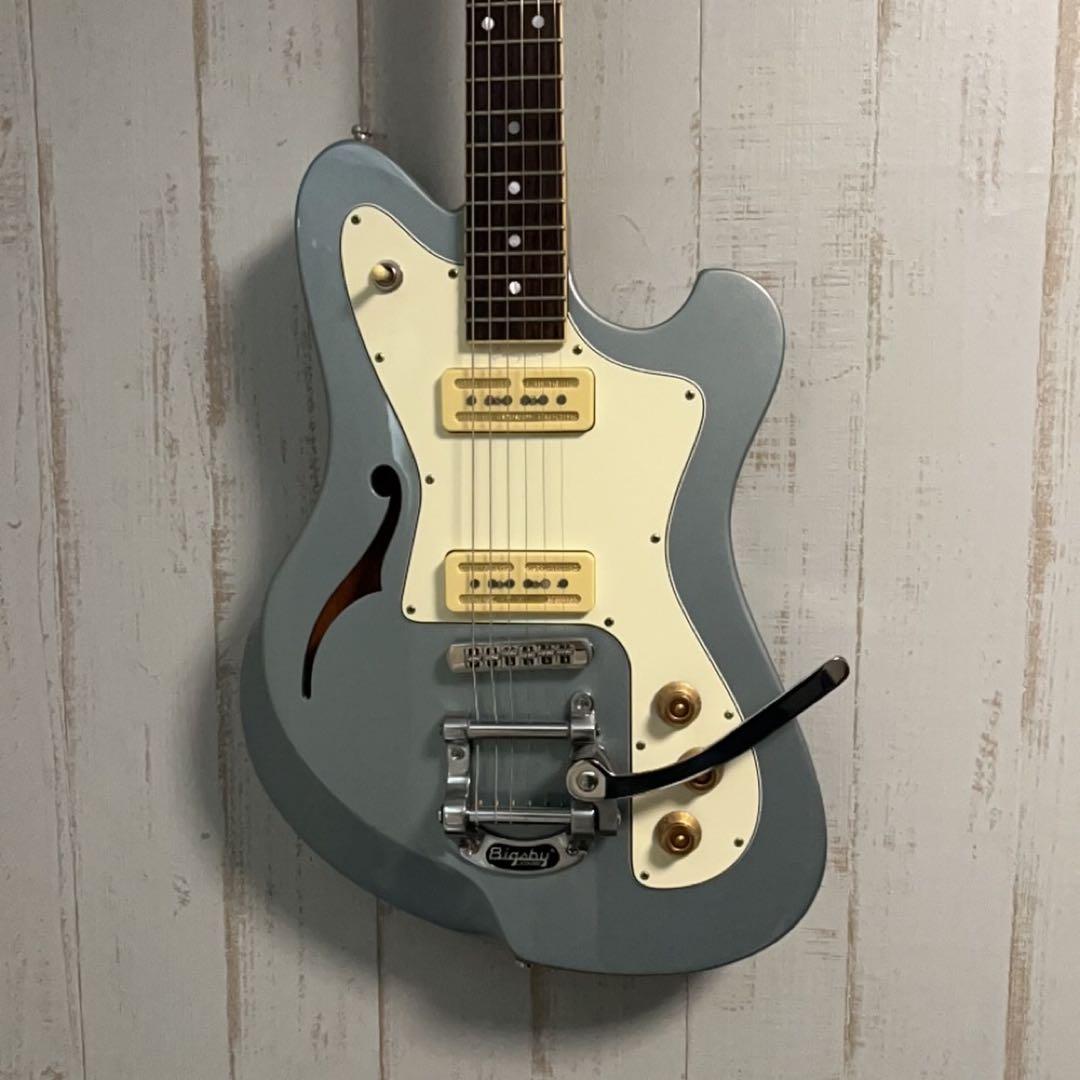 baum guitars conquer59 blue 美品 ハードケース付