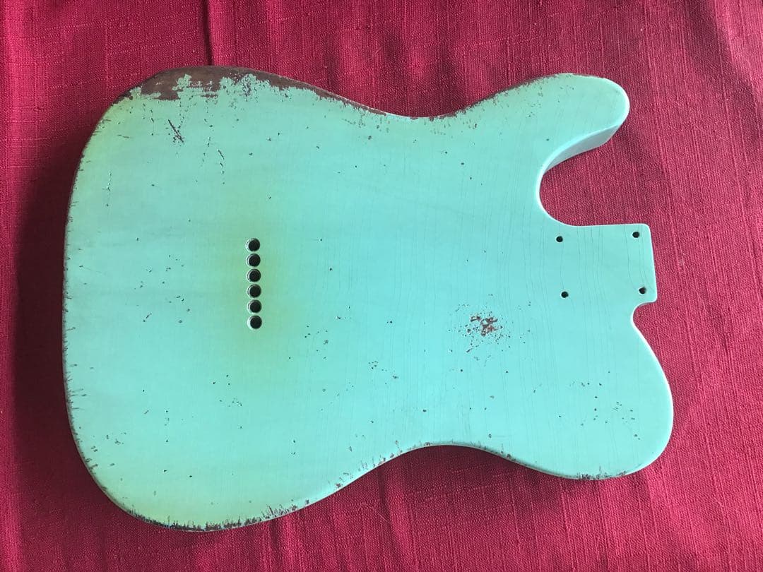 ギター MJT Vintage Aged Nitro Telecaster Body